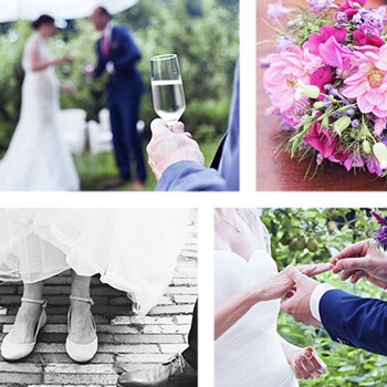 Wedding photo collage - EasyCollage